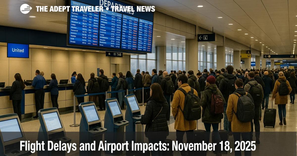 Flight Delays and Airport Impacts: November 18, 2025