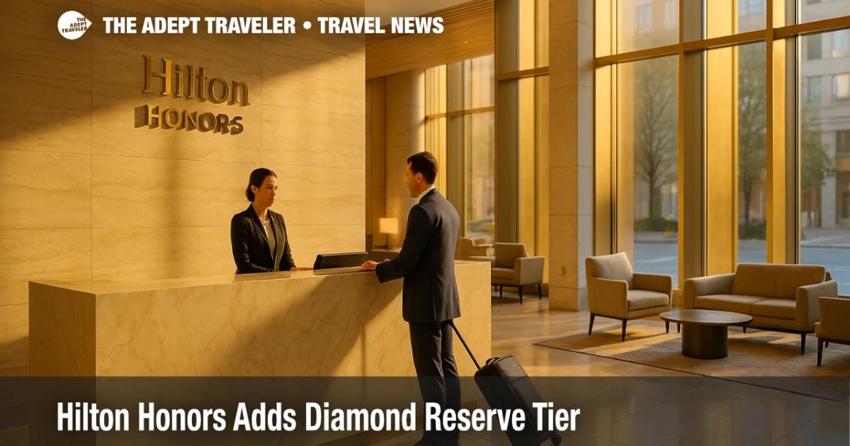 Hilton Honors Adds Diamond Reserve Tier