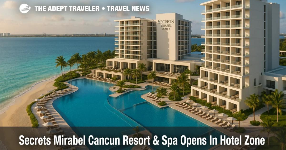 Secrets Mirabel Cancun Resort & Spa Opens In Hotel Zone