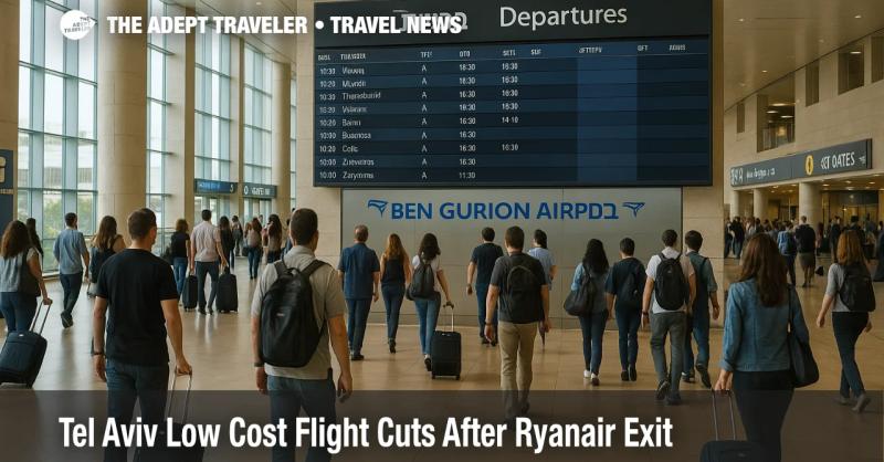 Tel Aviv Low Cost Flight Cuts After Ryanair Exit