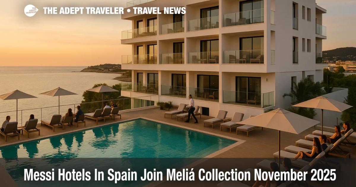 Messi Hotels In Spain Join Meliá Collection November 2025