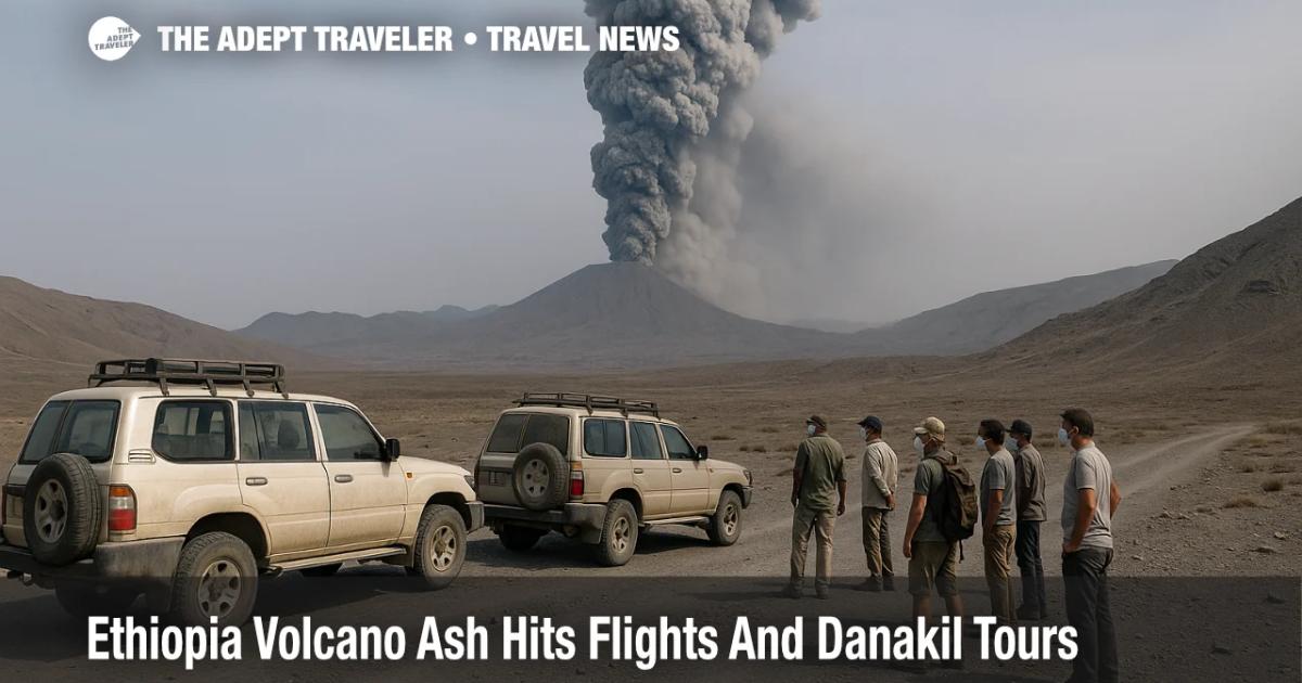 Ethiopia Volcano Ash Hits Flights And Danakil Tours