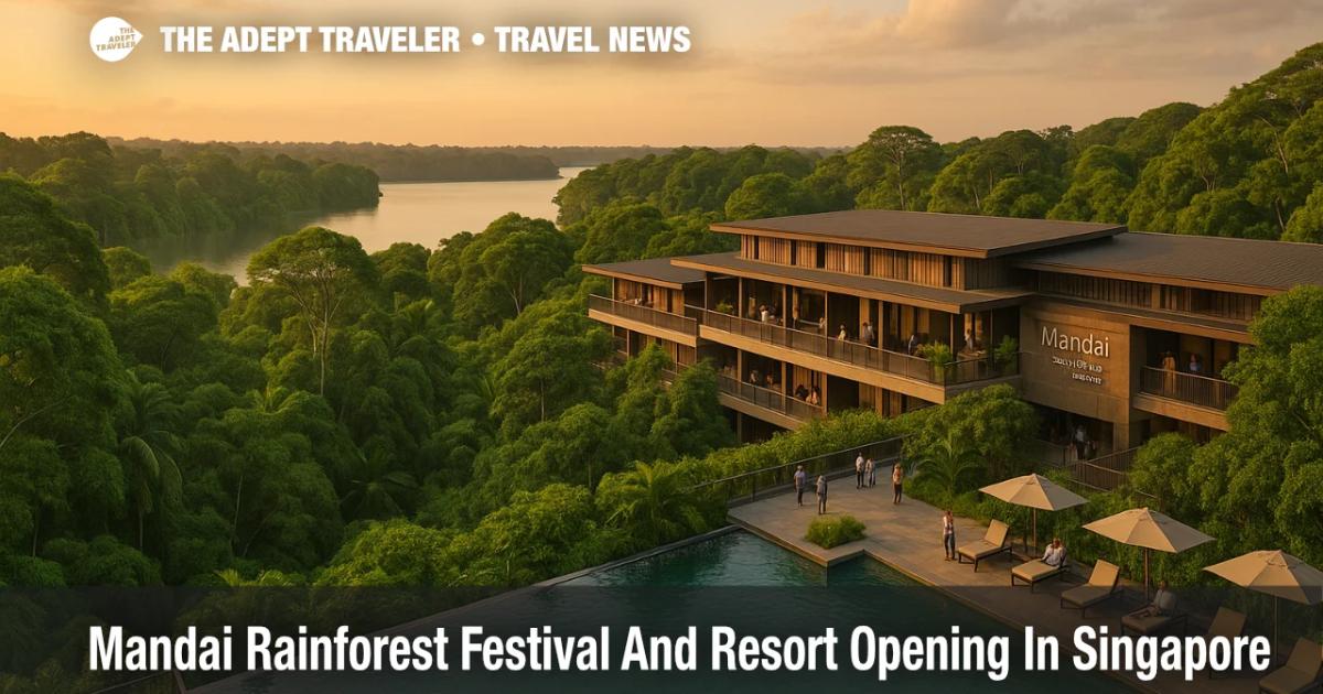 Mandai Rainforest Festival And Resort Opening In Singapore
