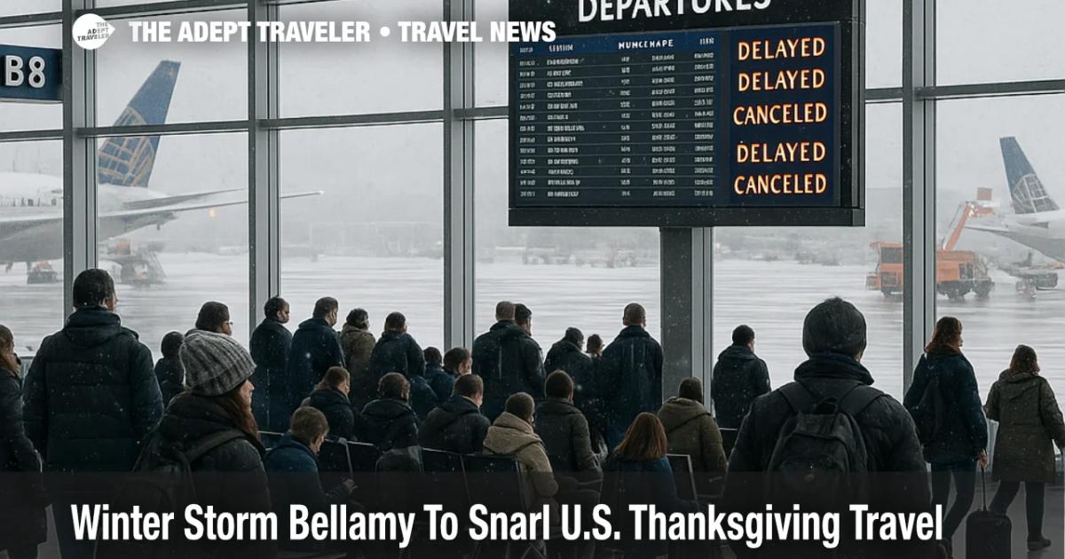 Winter Storm Bellamy To Snarl U.S. Thanksgiving Travel