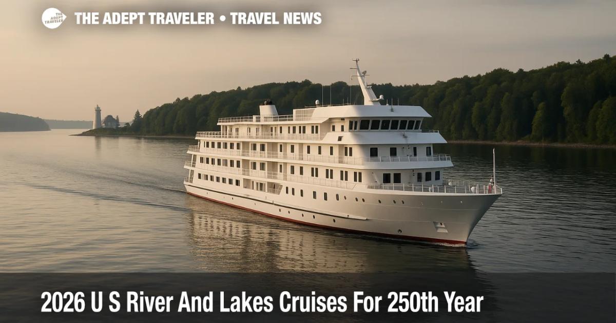 2026 U S River And Lakes Cruises For 250th Year