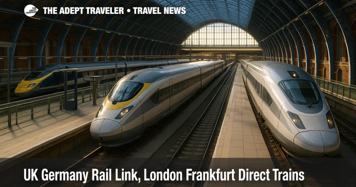 UK Germany Rail Link, London Frankfurt Direct Trains