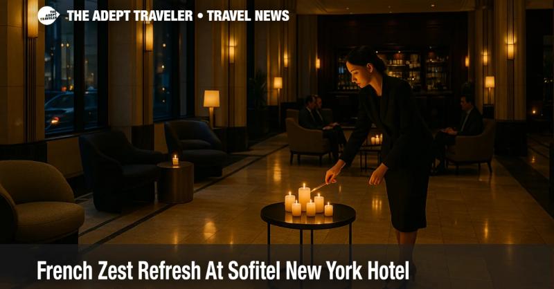 French Zest Refresh At Sofitel New York Hotel