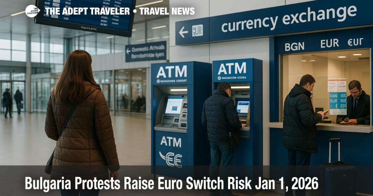 Bulgaria Protests Raise Euro Switch Risk Jan 1, 2026