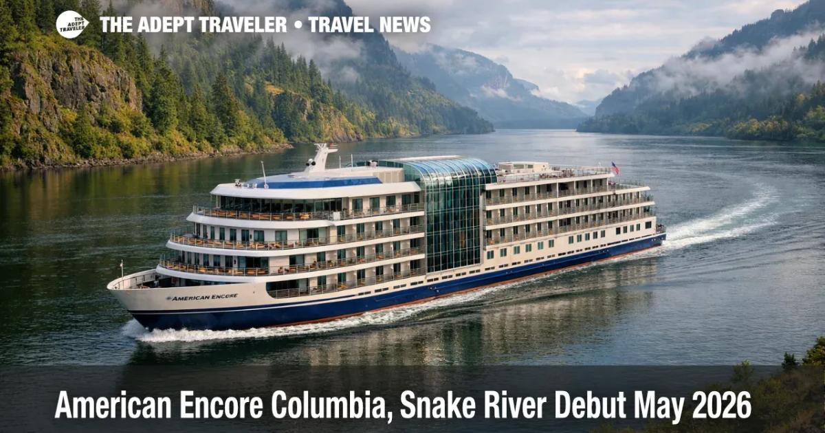 American Encore Columbia, Snake River Debut May 2026