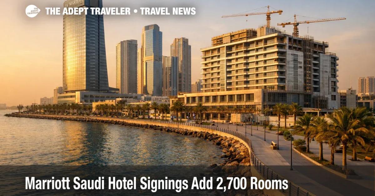 Marriott Saudi Hotel Signings Add 2,700 Rooms