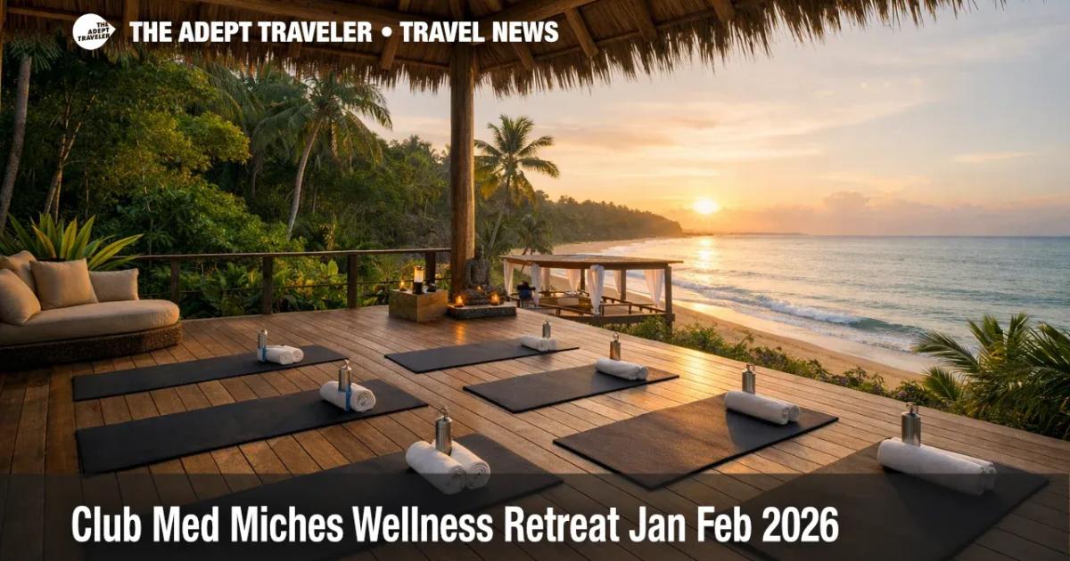 Club Med Miches Wellness Retreat Jan Feb 2026