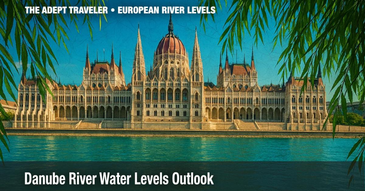 Danube River Water Levels Outlook, Week of December 8, 2025
