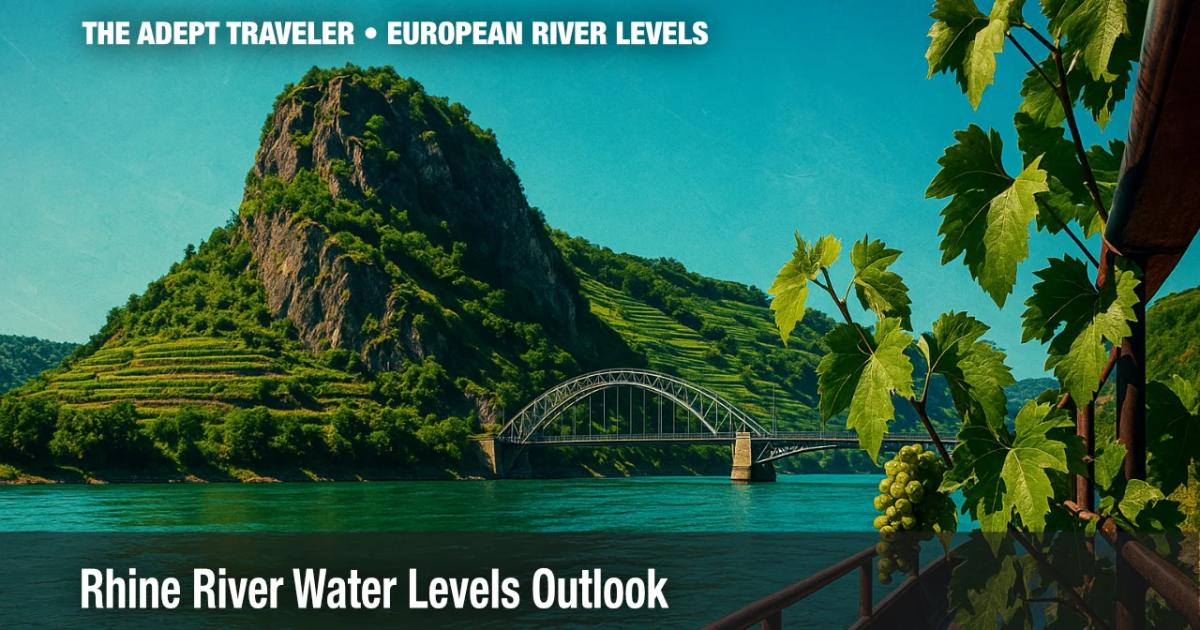 Rhine River Water Levels Outlook, Week of December 8, 2025